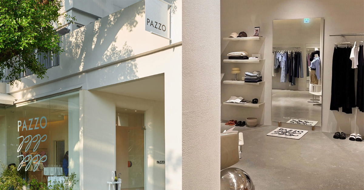 PAZZO首間實體店進駐大安區！集結服飾、人氣早午餐BURN與空中花園，三層樓韓系純白空間好買也好拍！ | Bella.tw儂儂