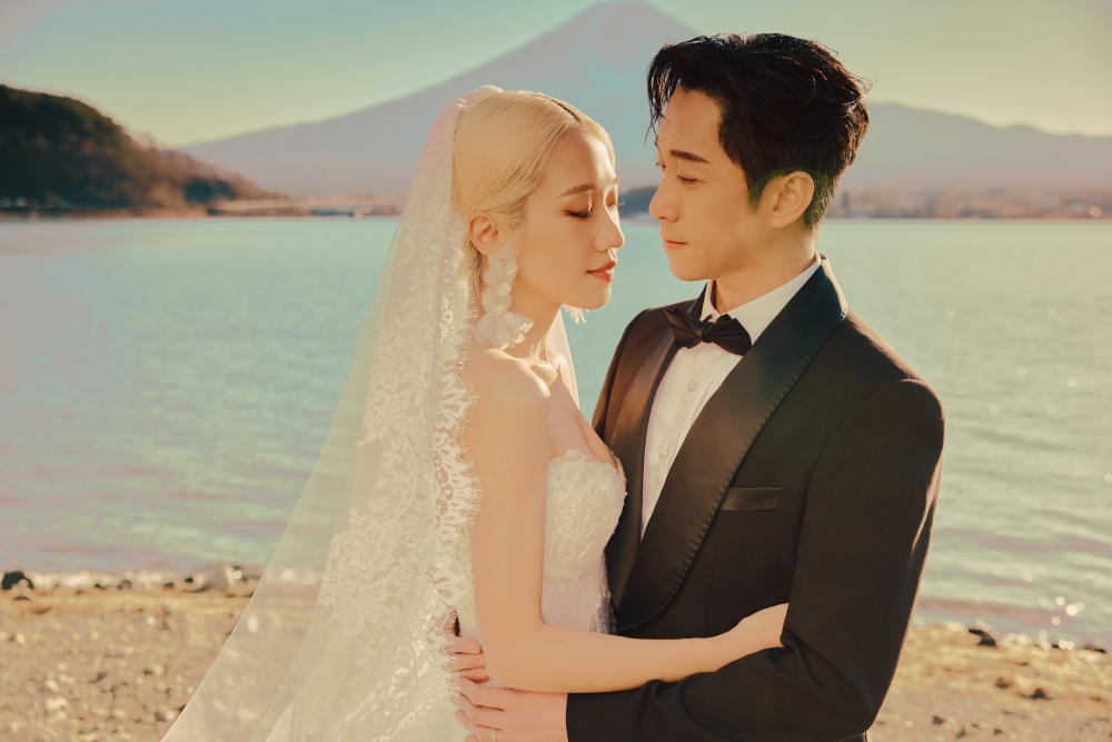 LuLu、陳漢典富士山婚照曝光！許瑋甯同門婚紗掀起熱議！ | Bella.tw儂儂