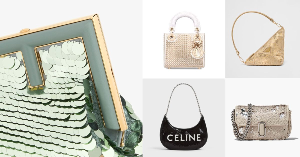 閃亮包盤點7款！Chanel、 Fendi、Prada...從亮片到水晶都要Bling Bling，迎接年末派對聚會！ | Bella.tw儂儂