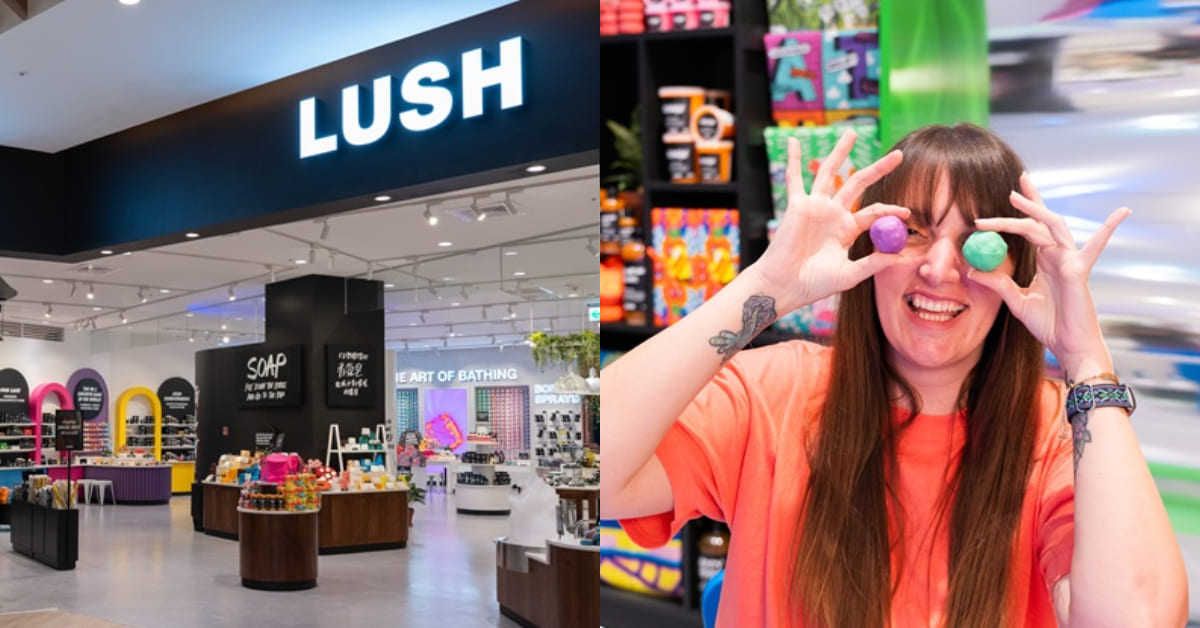 專訪｜Lush台中店不輸東京！品牌空間規劃師透露9大設計智慧：親子遊戲區、香水圖書館全台最大，髮品轉盤只限這裡有 | Bella.tw儂儂