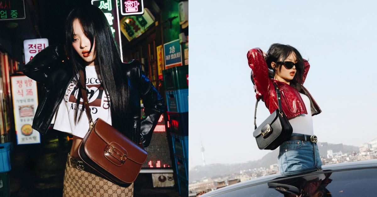 Gucci馬銜釦包是如何熱賣近70年？全新形象廣告NewJeans成員Hanni入鏡，方形肩背包二手市場身價不敗！ | Bella.tw儂儂