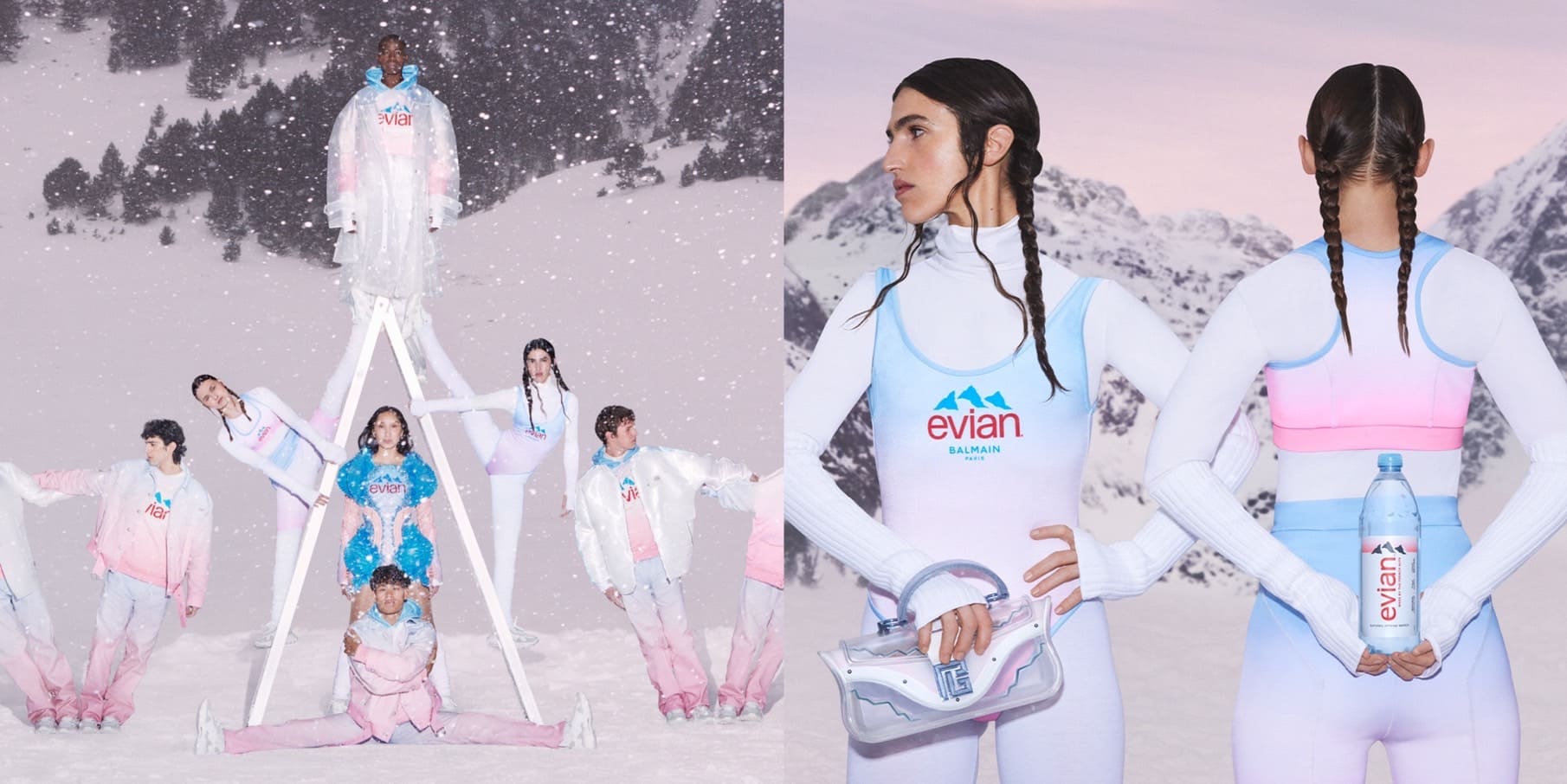 Balmain x evian 再出擊！夏日膠囊系列登入台灣，必買單品一次看：粉嫩套裝、毛毛拖鞋擊殺你的少女心！ | Bella.tw儂儂