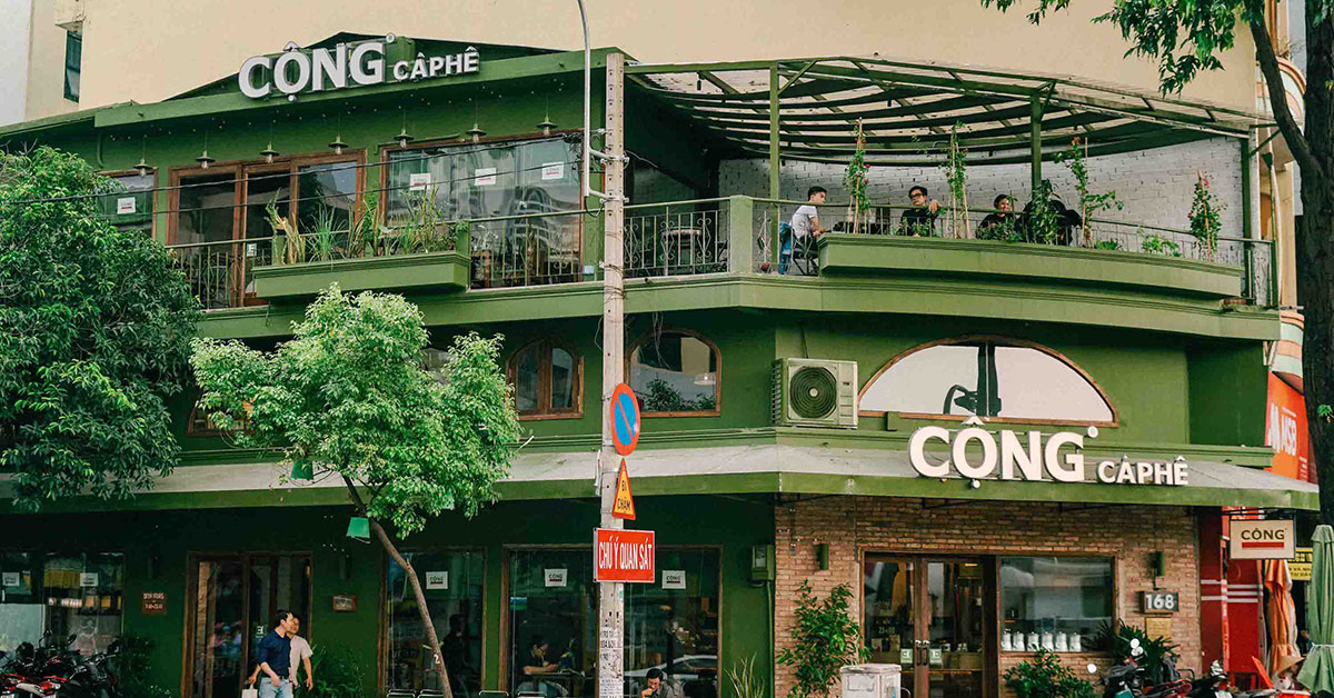 越南人氣咖啡「Cộng Cà Phê」登台！本月開幕首站在北車商圈，「椰子咖啡」經典必喝 | Bella.tw儂儂