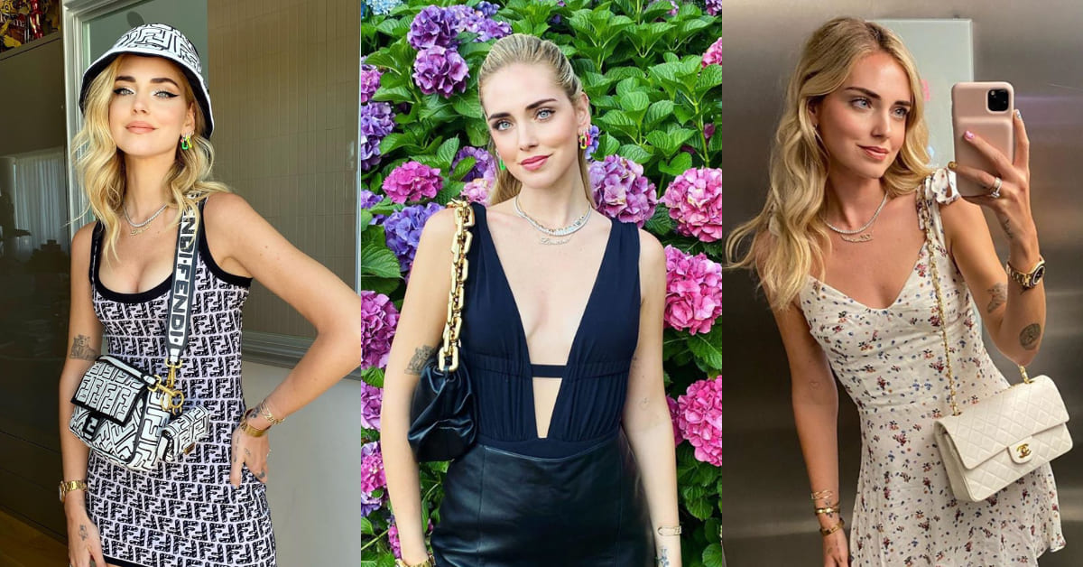 地表最強網紅Chiara Ferragani背什麼包？Chanel、BV、Fendi...5款女神御用包，跟著買不會錯！ | Bella.tw儂儂