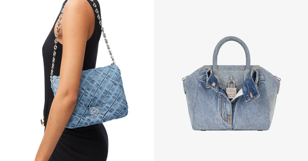 2025精品「牛仔包」推薦8款：Loewe全新水洗工藝，Givenchy牛仔褲也變成包包了！ | Bella.tw儂儂