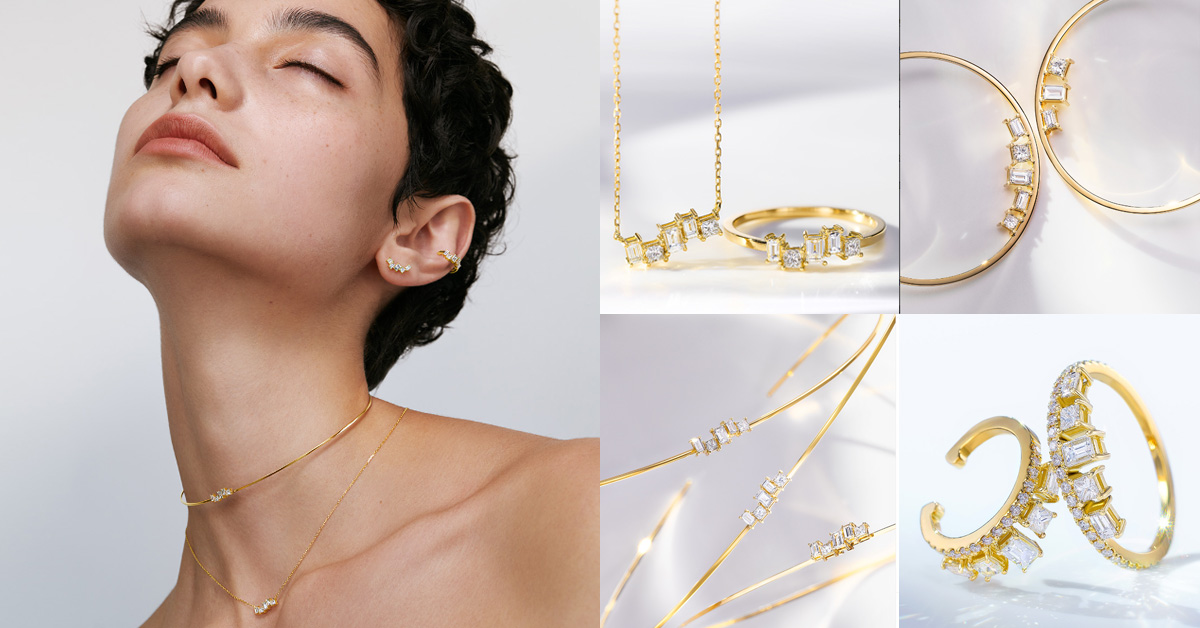 TASAKI姊妹牌「AHKAH」從日本紅到台灣！春夏全新作馬賽克珠寶超百搭，這款「戒指」單戴、疊搭都好看 | Bella.tw儂儂