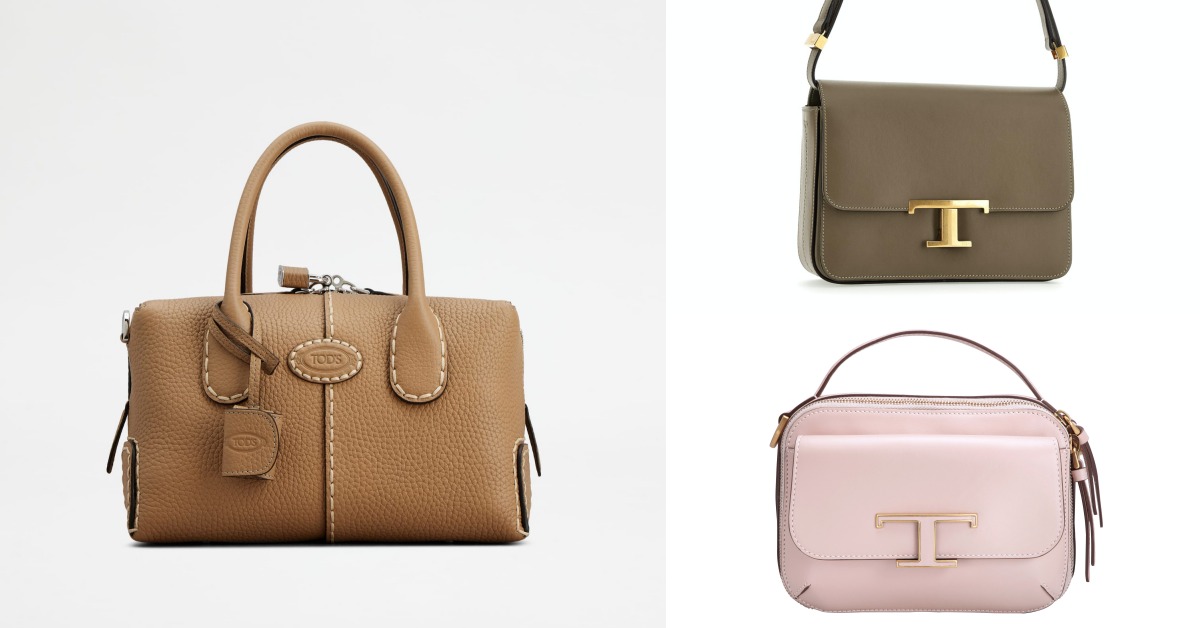 Tod's 2024秋冬包款推薦Top6！Timeless 低調奢華俘虜女孩心，這兩款台灣限定色小方包限量登場！ | Bella.tw儂儂