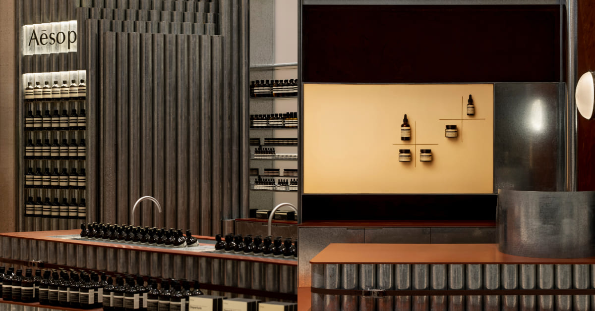 Aesop再登高雄！E-Skyland義享天地門市大玩工業風，鋼管、運輸帶設計交錯展現濃濃在地風情 | Bella.tw儂儂