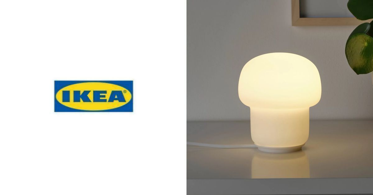 極簡版「蘑菇燈」登場！IKEA 推出全新「TOKABO」桌燈：不到三百元，這些門市還有現貨 | Bella.tw儂儂